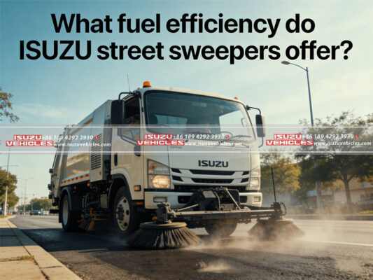 What Fuel Efficiency Do ISUZU Street Sweepers Offer? - ISUZU Vehicles