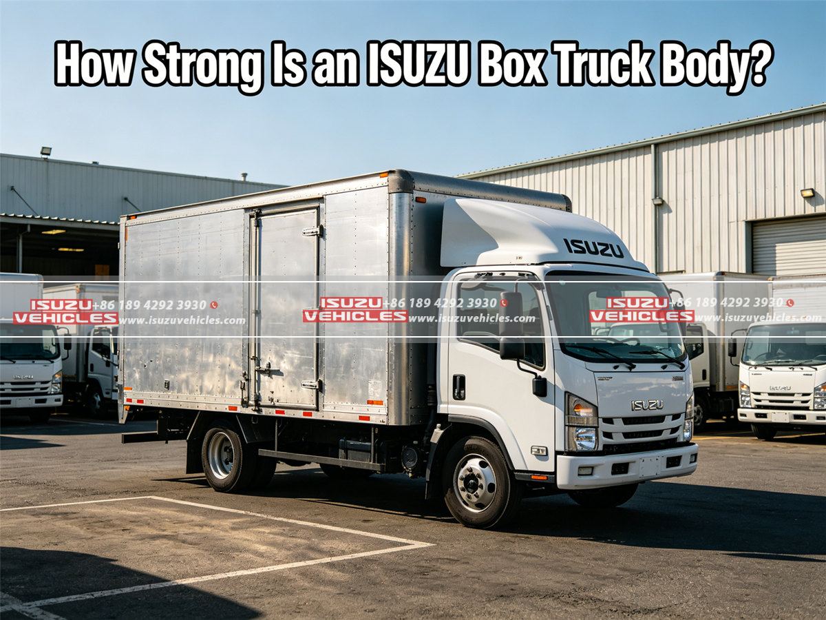 How Strong Is an ISUZU Box Truck Body? - ISUZU Vehicles
