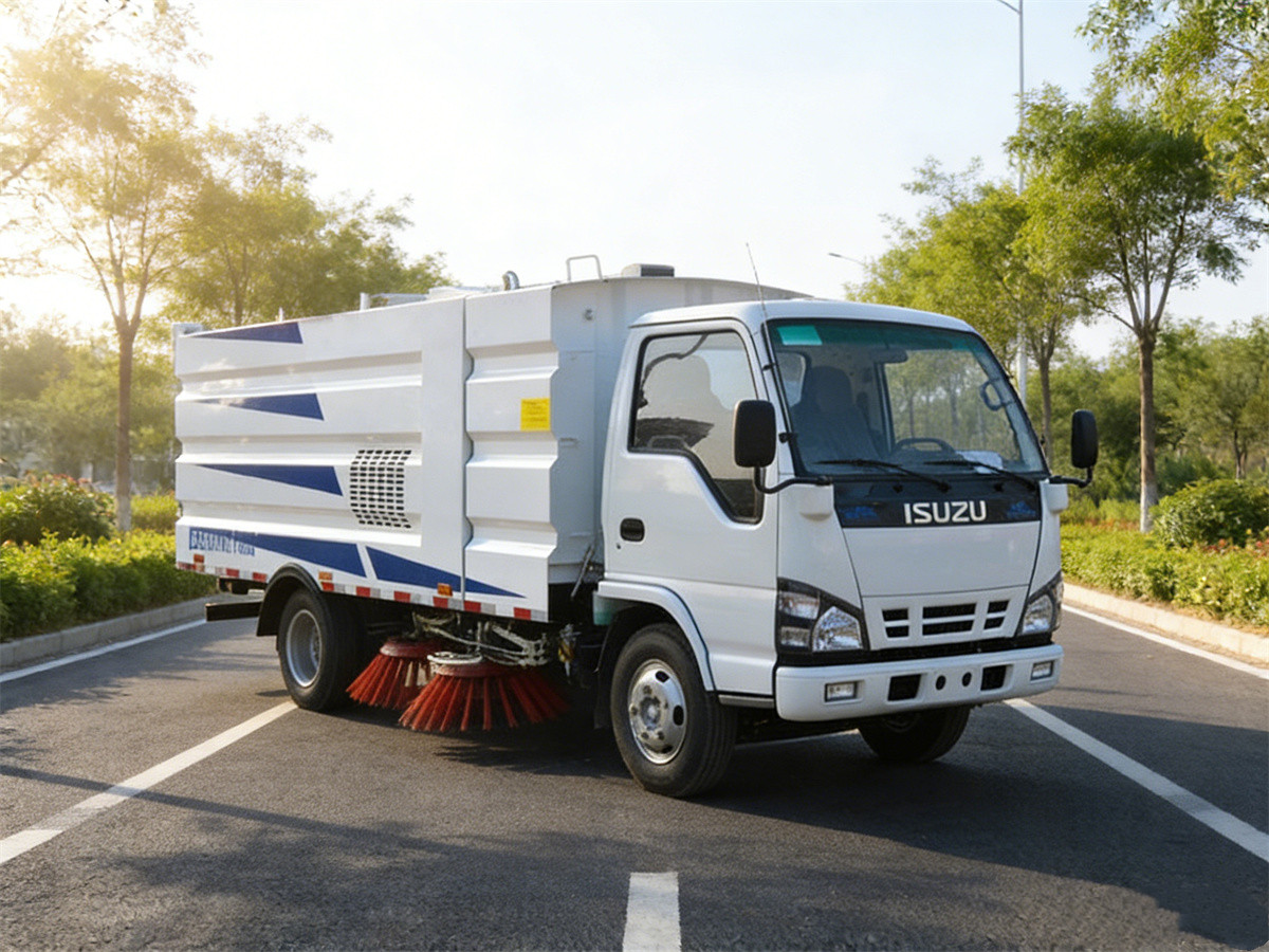 ISUZU 6000 Liter Road Sweeper Truck - ISUZU Vehicles